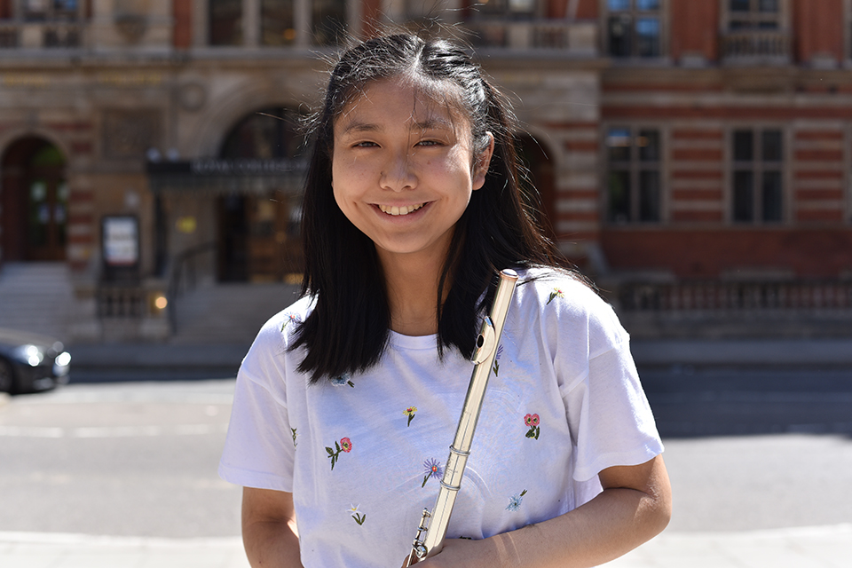 Marie follows in Sheku's footsteps | Royal College of Music